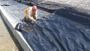 Floating Baffle Curtain Case Study: Wastewater Treatment Plant