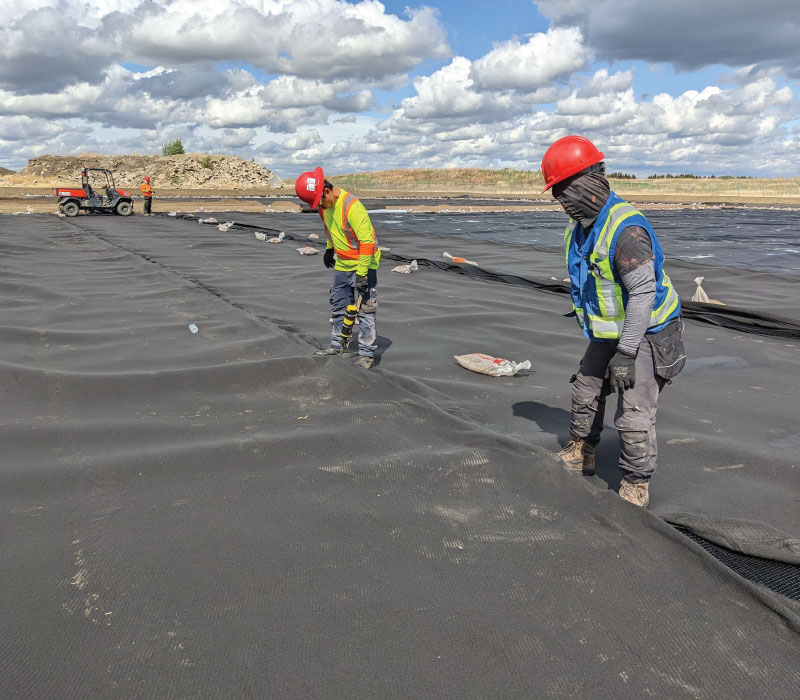 HydraNet® Geonet & Geocomposites: Transmit Fluids & Gasses