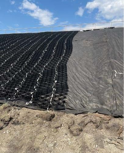 Quick and Efficient Installation of a GEOWEB Slope Protection System ...